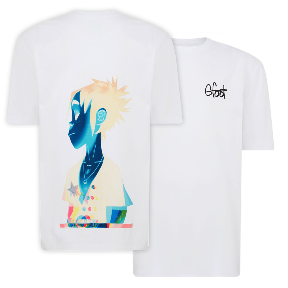 2D Inverted Tee (XL) | Gorillaz Official Store