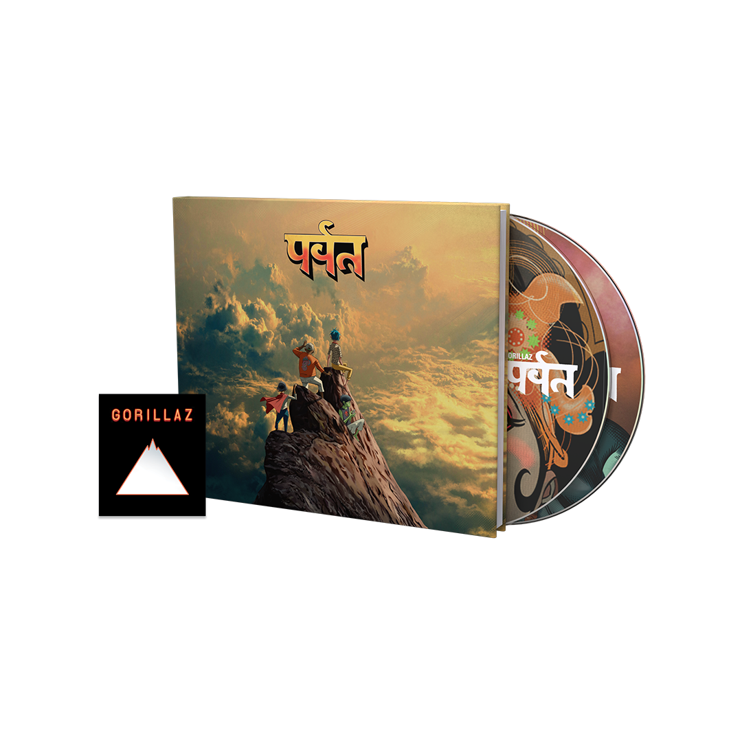 The Mountain Deluxe CD & Pin Badge Bundle | Gorillaz Official Store