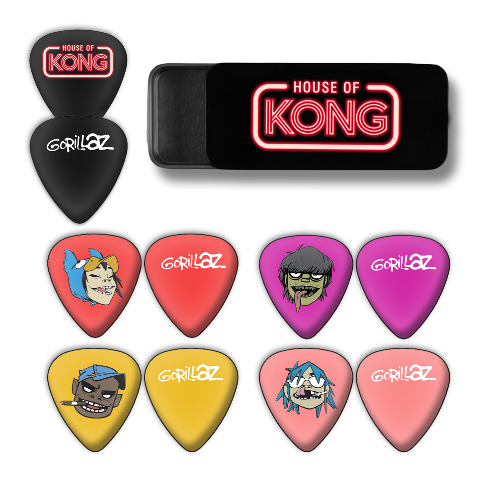 HOK Guitar Pick Set | Gorillaz Official Store